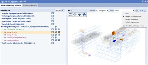 Tracing Equipment System Dependencies