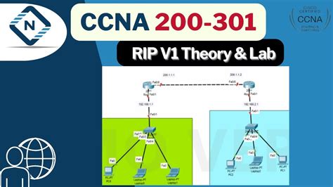 Free CCNA NEW RIP V1 Theory Lab Day 31 CCNA 200 301 Complete Course YouTube