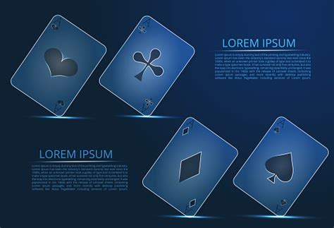 포커 카지노 및 도박의 개념 네 에이스 카드 포커 카지노 그림 초현대적에 대한 스톡 벡터 아트 및 기타 이미지 초현대적 카지노 0명 Istock