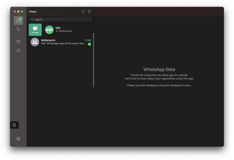 Whatsapp Beta For Macos Gets Update For The Interface With New Green Tint Color Wabetainfo