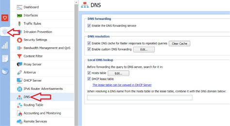 Configuring Simple Dns Forwarding In Kerio Control Keriocontrol