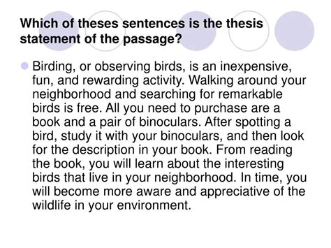 Ppt Main Idea Implied Main Idea Thesis Statements Powerpoint Presentation Id 4366749