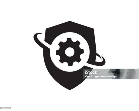 기술 보안 템플릿 디자인 벡터 상징 디자인 개념 크리에이 티브 기호 아이콘 개념에 대한 스톡 벡터 아트 및 기타 이미지 개념 개발 건설 산업 Istock