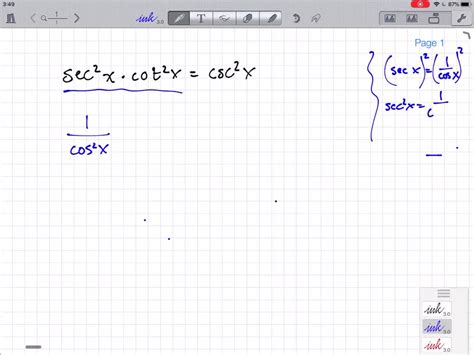 Solved Verify The Equation Is An Identity Using Multiplication And