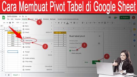 Membaca Dan Belajar Cara Membuat Tabel Pivot Pivottable Di Excel Hot