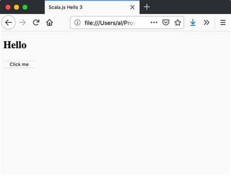 scala js tutorial how to start building single page web applications
