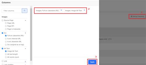 How To Bulk Export All Image Alt Attributes Jetoctopus Crawler
