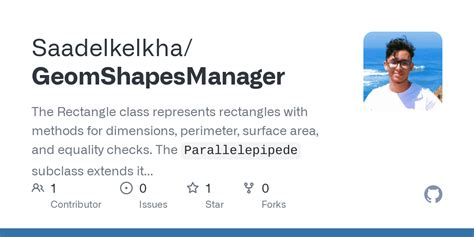 Github Saadelkelkhageomshapesmanager The Rectangle Class Represents Rectangles With Methods