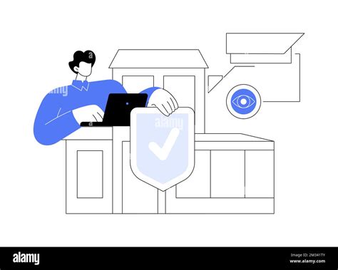 Security Systems Design Abstract Concept Vector Illustration Stock Vector Image And Art Alamy