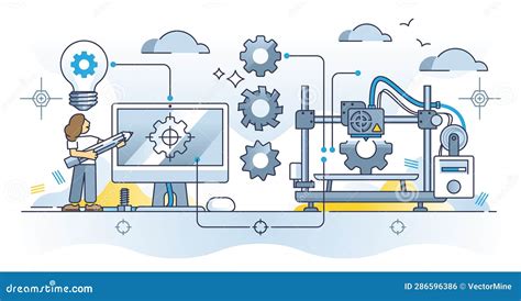 Rapid Prototyping Linear Icons Set Iterative Agile Design Innovation Precision Efficiency