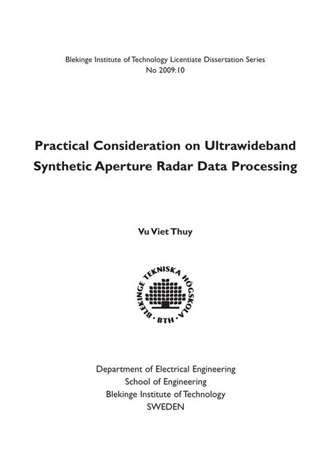 pdf a comparison between fast factorized backprojection and frequency