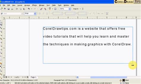 Spacing Letters In Coreldraw Basic Alex Galvezs Blog Blogs Coreldraw Community
