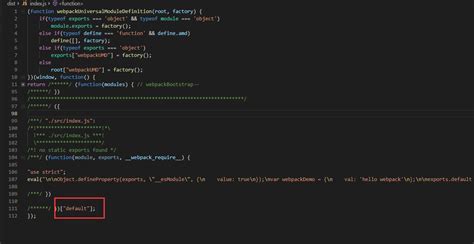 Webpack打包umd的export问题webpack Umd Csdn博客