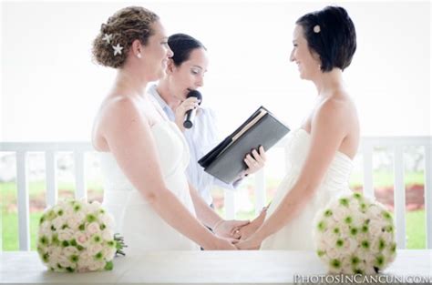 Photos In Cancun Same Sex Wedding Commitment Ceremony
