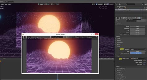 Blender 28 How Can I Make Still Render Of Particles When Frame 1