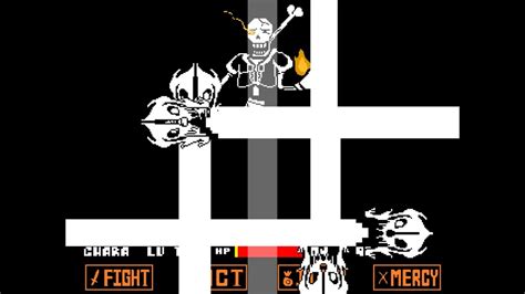 언더테일 팬게임 각성 파피루스 보스전 Youtube