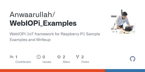 Github Anwaarullahwebiopiexamples Webiopi Iot Framework For Raspberry Pi Sample Examples