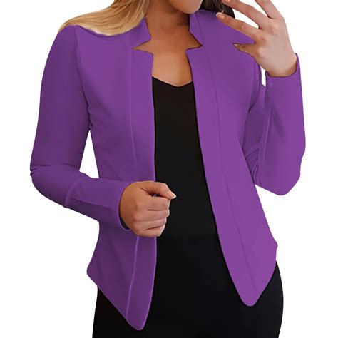 Cilenon Blazers For Women Business Casual Outfits Fall Fashion Long