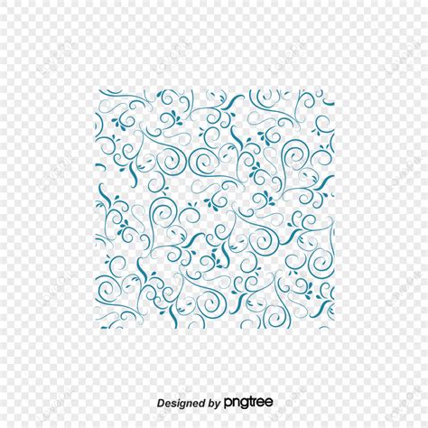 파란색 간략하다 무늬 소수 민족 무늬주형민족 특색 Png 일러스트 무료 다운로드 Lovepik