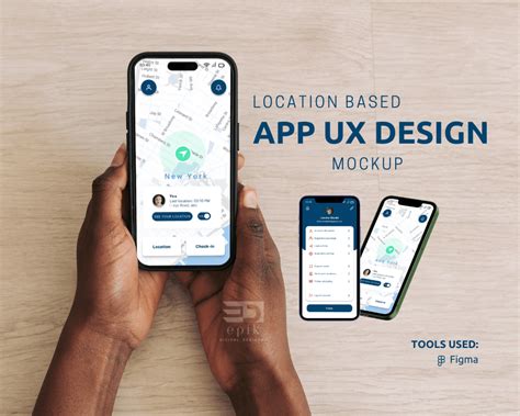 Location Based App Ux Design Behance