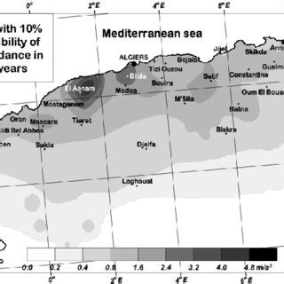 Mean PGA Map With Probability Of Exceedance In Years Return Download Scientific Diagram