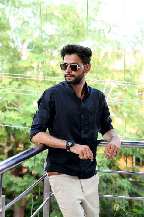 Sohel Memon Hero Men Casual Mens Tops Button Down Shirt