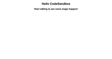 Loading External Script Source Codesandbox