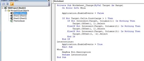 Excel Go To A Particular Cell After Inputting Data In Another Cell