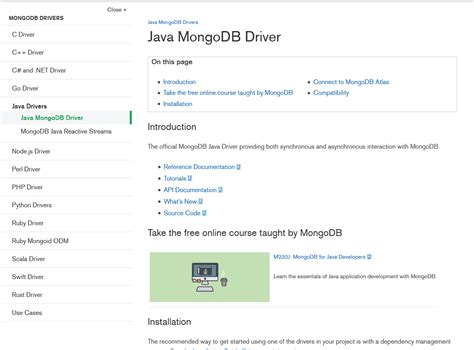 Mongo入门 MongoDB整体生态 Java 全栈知识体系