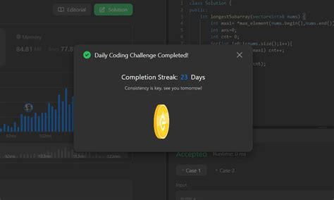 Successfully Solved Potd On Leetcode Ayush Dubey Posted On The Topic
