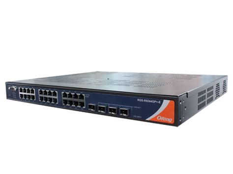Rgs Pr9000 Hv Iec 61850 3 Modular L3 Managed Substation Ethernet Switch