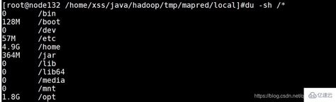 Linux系统中如何查看文件大小 开发技术 亿速云