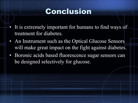 Ppt Optical Glucose Sensor Powerpoint Presentation Free Download Id4281356