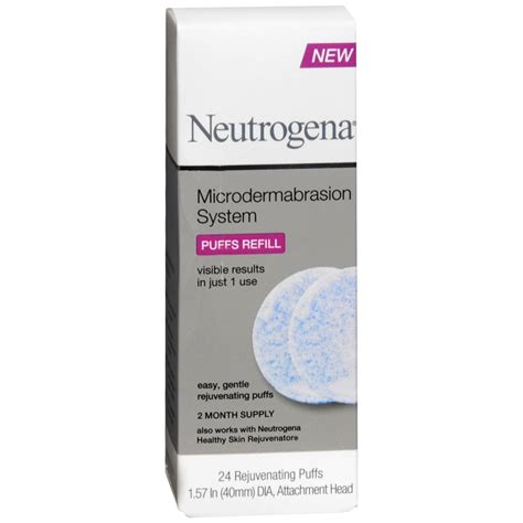 Neutrogena Microdermabrasion System Puffs Refill 24 Ea Medcare Wholesale Company For