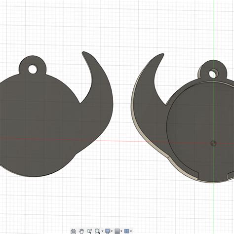 Stl File Keychain Zelda・3d Print Model To Download・cults