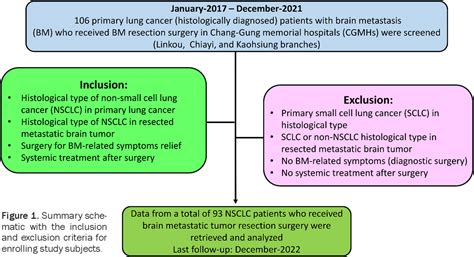 Figure 1 From Clinical Outcome Analysis Of Non Small Cell Lung Cancer