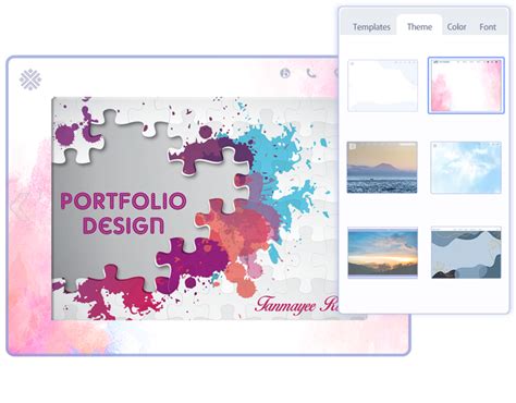 Free Online Portfolio Maker Create Publish Share Interactive Portfolio FlipHTML5
