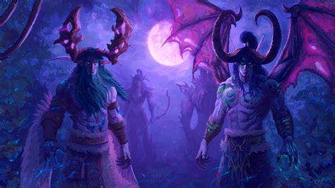 Illidan Stormrage Fan Art 1920x1081 Wallpaper
