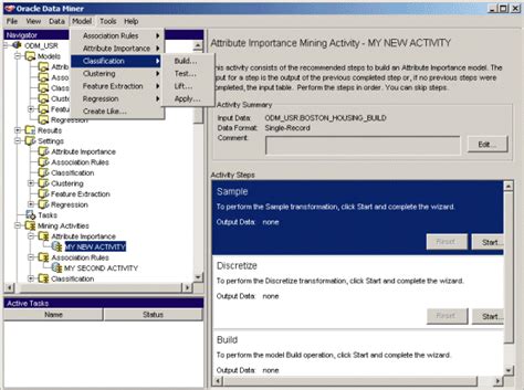 Pre Release Version Of Oracle Data Miner Now On Otn