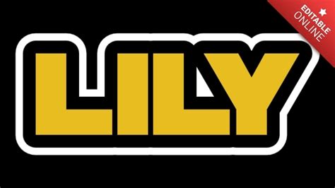 Lily Galaxy Style Text Effect Generator