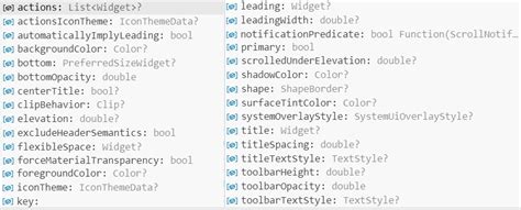 Comment Utiliser Le Widget Appbar Dans Flutter Apcpedagogie