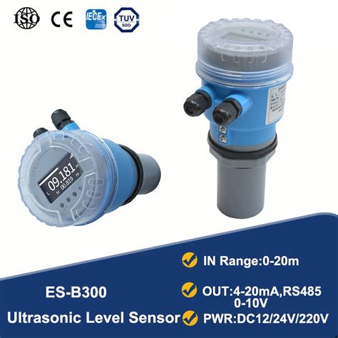 Ultrasonic Level Sensor 20m Range Ultrasonic Water Tank Level Meter