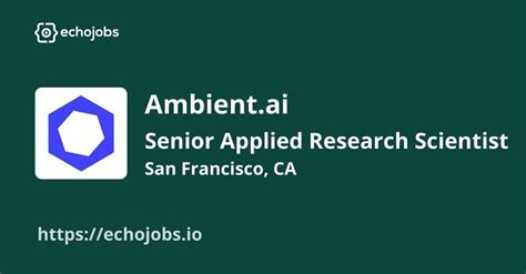 hiring senior applied research scientist computer vision usd 180k 200k san francisco ca