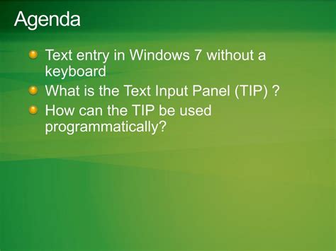 Ppt Windows 7 Text Input Panel Powerpoint Presentation Free Download Ppt Windows 7 Text Input Panel Powerpoint Presentation Free Download