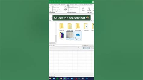 How To Get Data From A Screenshot In Excel Excel Tutorials