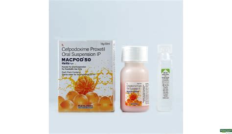 Buy Macpod 50mg Syrup 30 Ml Online At Best Prices Wellness Forever