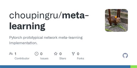 Github Choupingru Meta Learning Pytorch Prototypical Network Meta