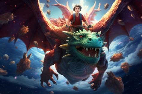 Premium Photo Dragon Rider