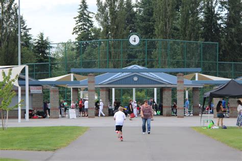 Sunny Day At The Regional Athletic Complex Rac In Lacey Washington