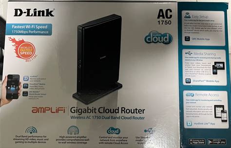 D Link Gigabit Cloud Router Wireless Ac 1750 Dual Band Computers And Tech Parts And Accessories